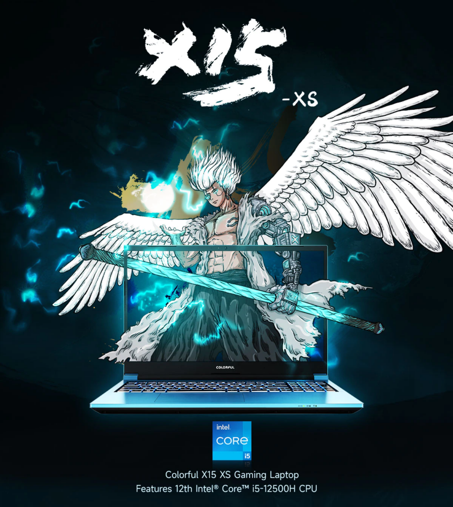 COLORFUL Laptop X15 XS 2022 i5-12500H RTX3050 - Gadtech